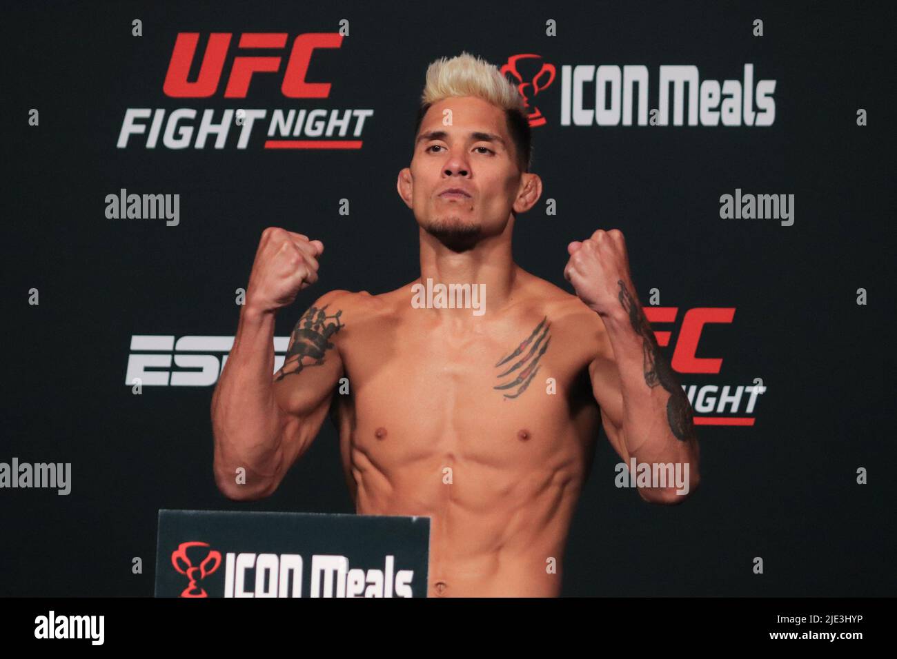 T j brown ufc hi-res stock photography and images - Alamy