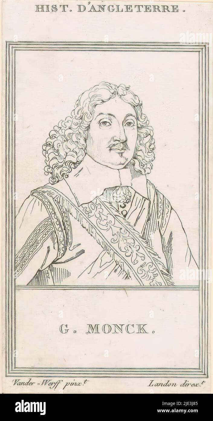 Portrait of George Monck, Duke of Albemarle, Portrait of George Monck ...