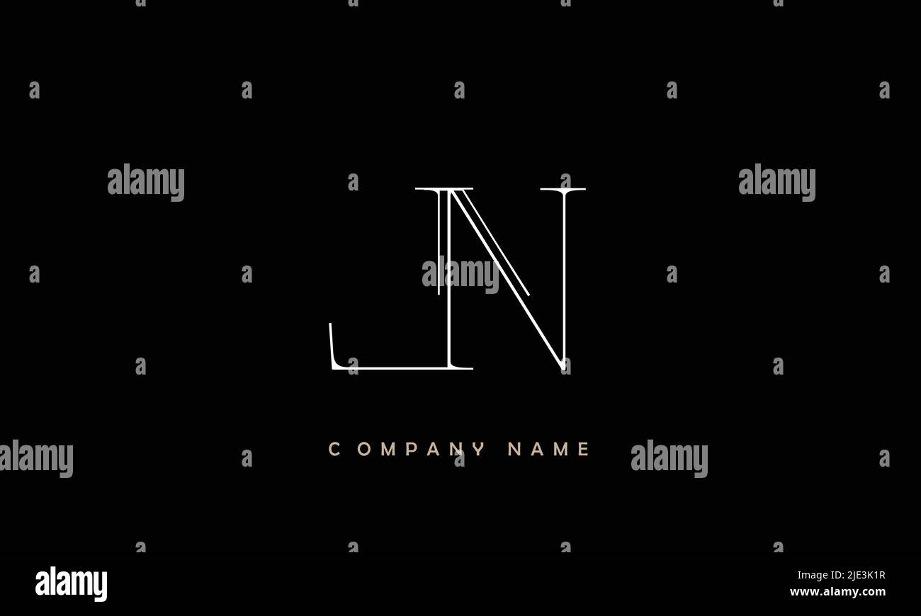 LN, NL Alphabets Letters Logo Monogram Stock Vector Image & Art - Alamy