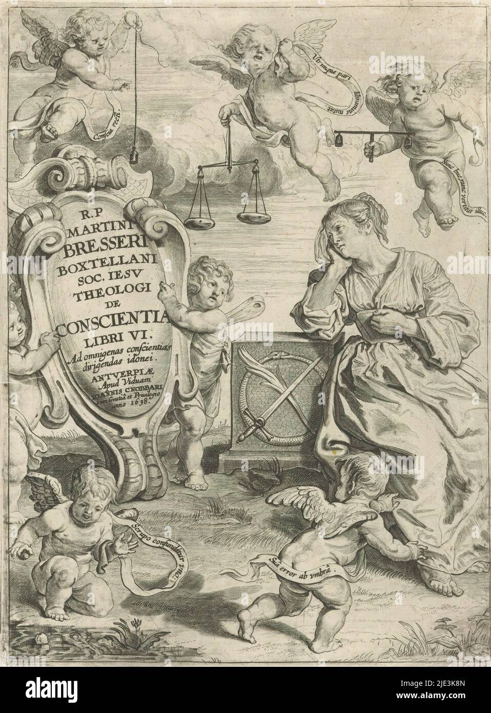 Two putti point hi-res stock photography and images - Alamy