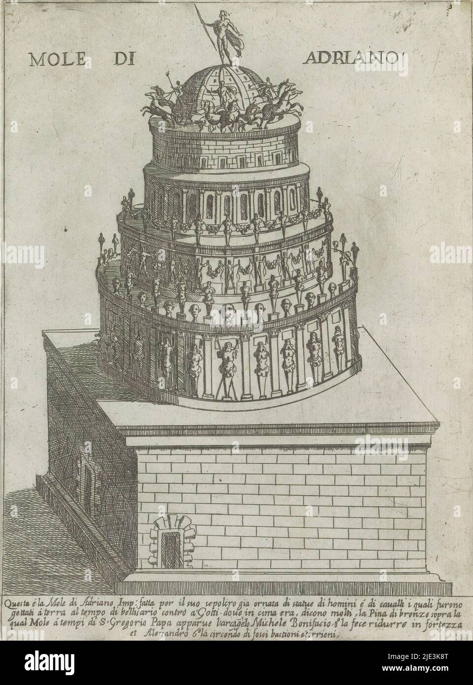 Mausoleum Of Hadrian Reconstruction