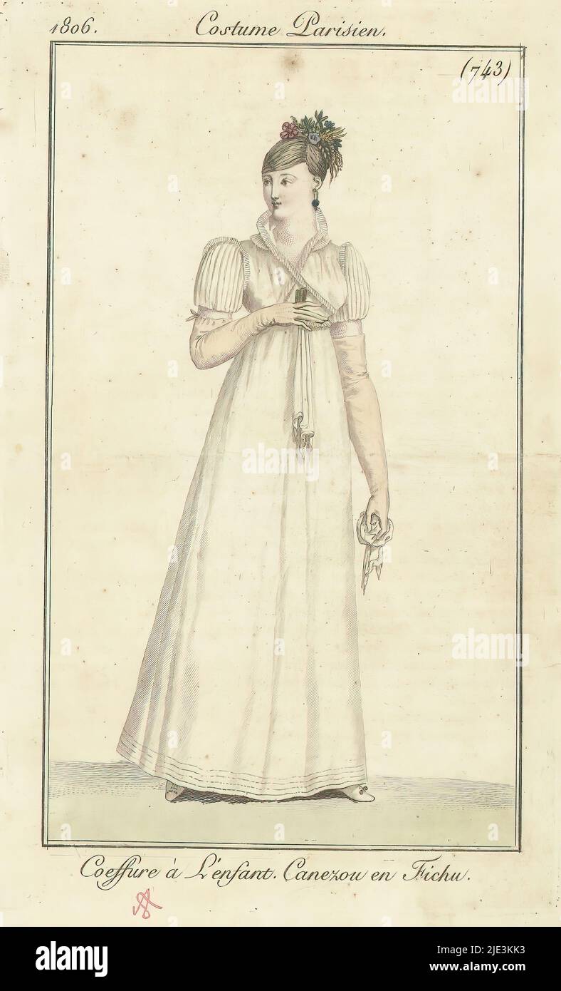 Journal des Dames et des modes, print maker: anonymous, France, 1806 ...