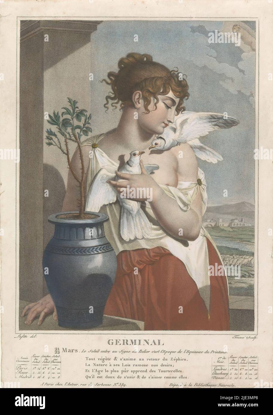 Months in the Second Year of the French Republican Calendar, Germinal ...