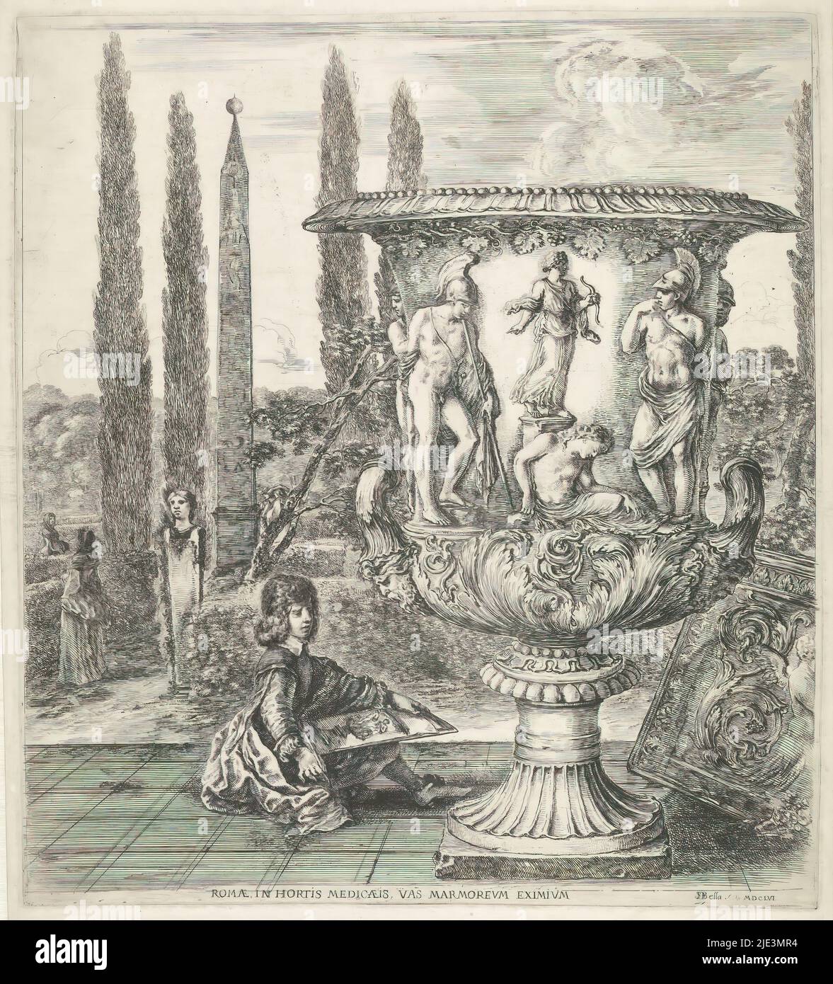 Fourteen year old cosimo iii de medici draws hi-res stock photography ...