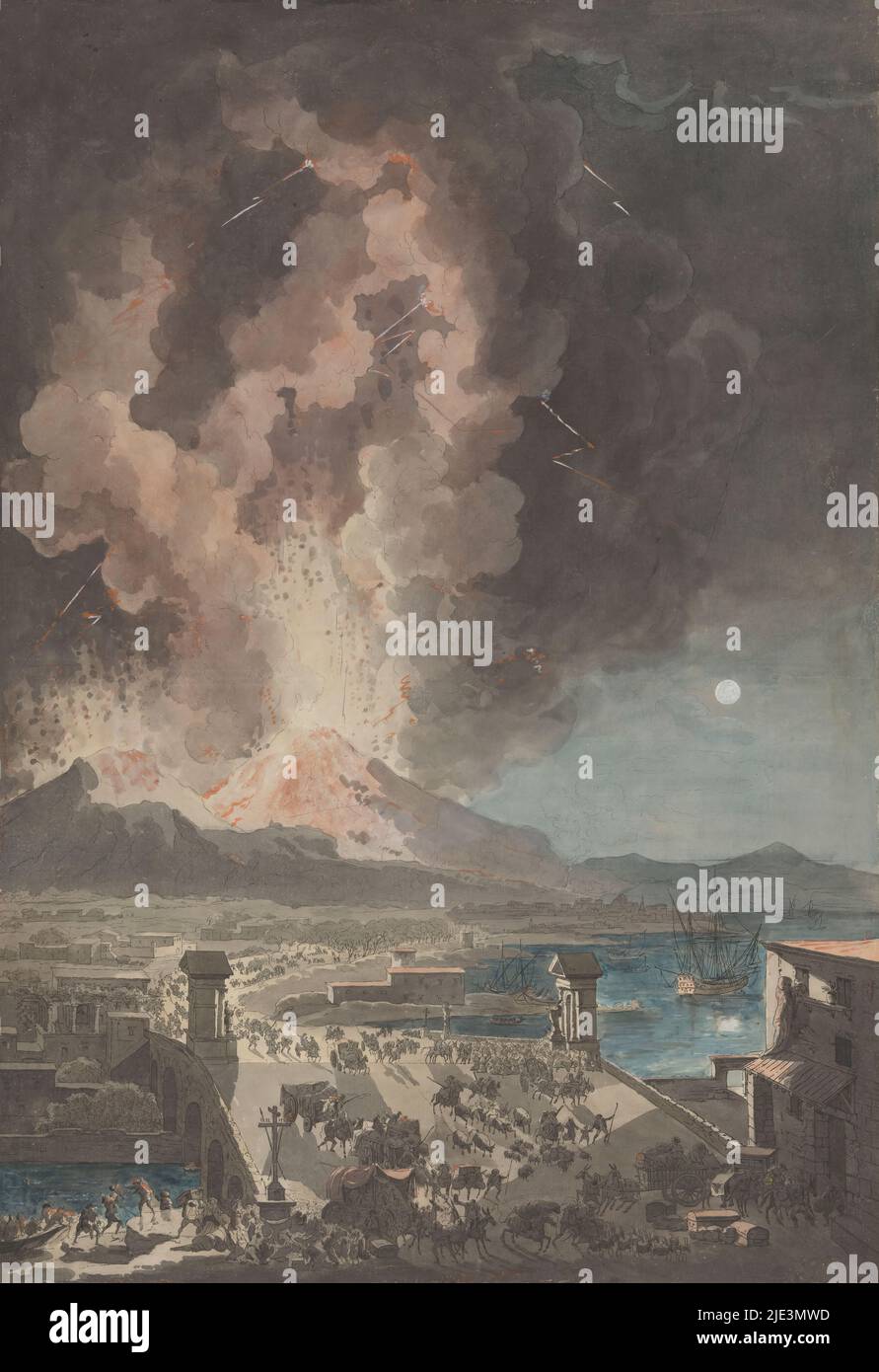 Eruption of vesuvius hi-res stock photography and images - Alamy