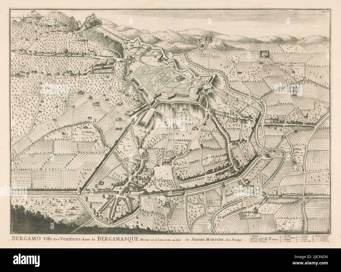 Bergamo map hi-res stock photography and images - Alamy