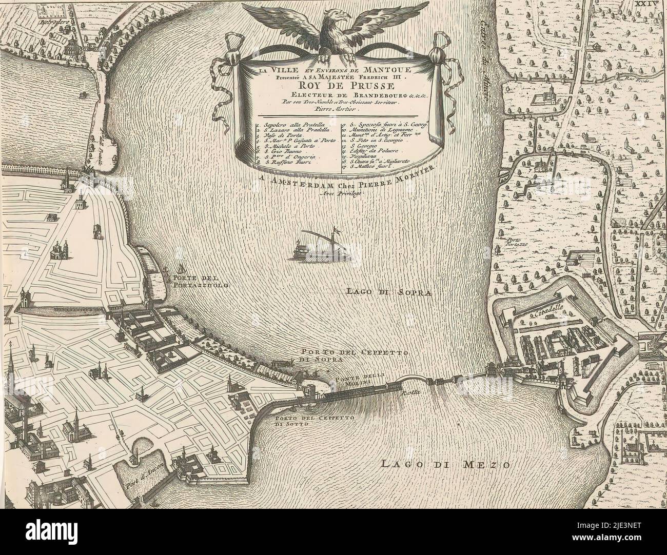 Map of mantua hi-res stock photography and images - Alamy