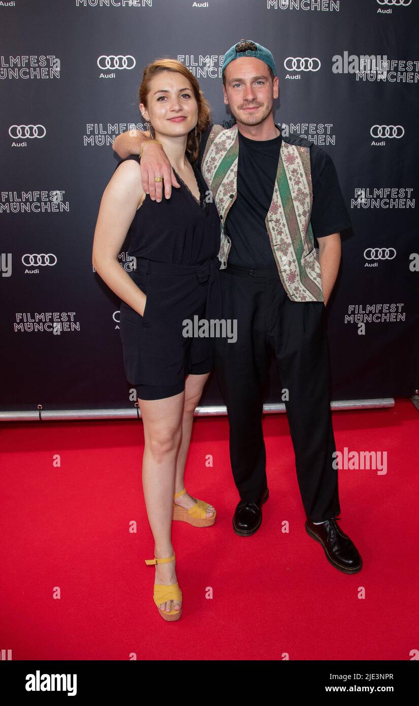 June 24, 2022, Munich, Bavaria, Germany: Anne Zander, Louis Nitsche at ...
