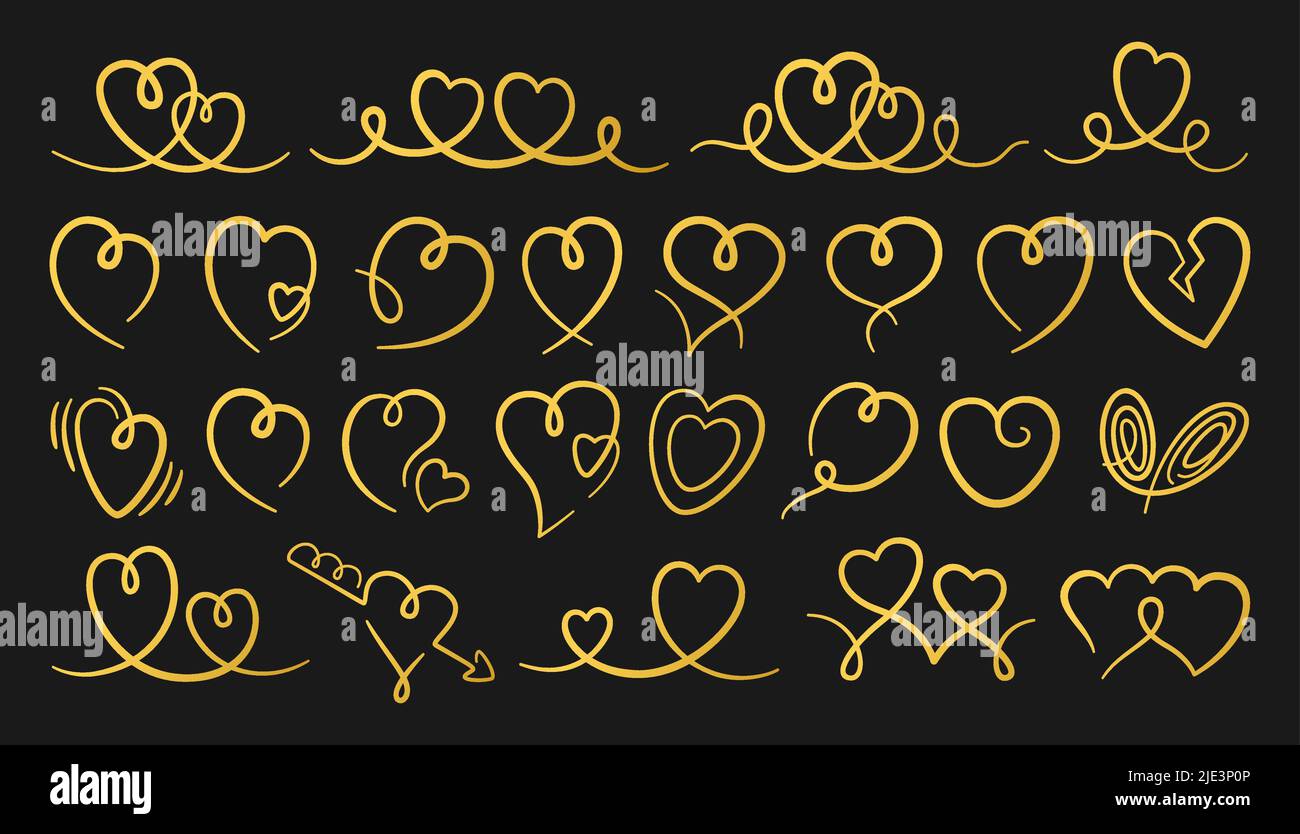 Wedding Flourishes And Swirls Decorative Swirls Set. Flourish Scroll,