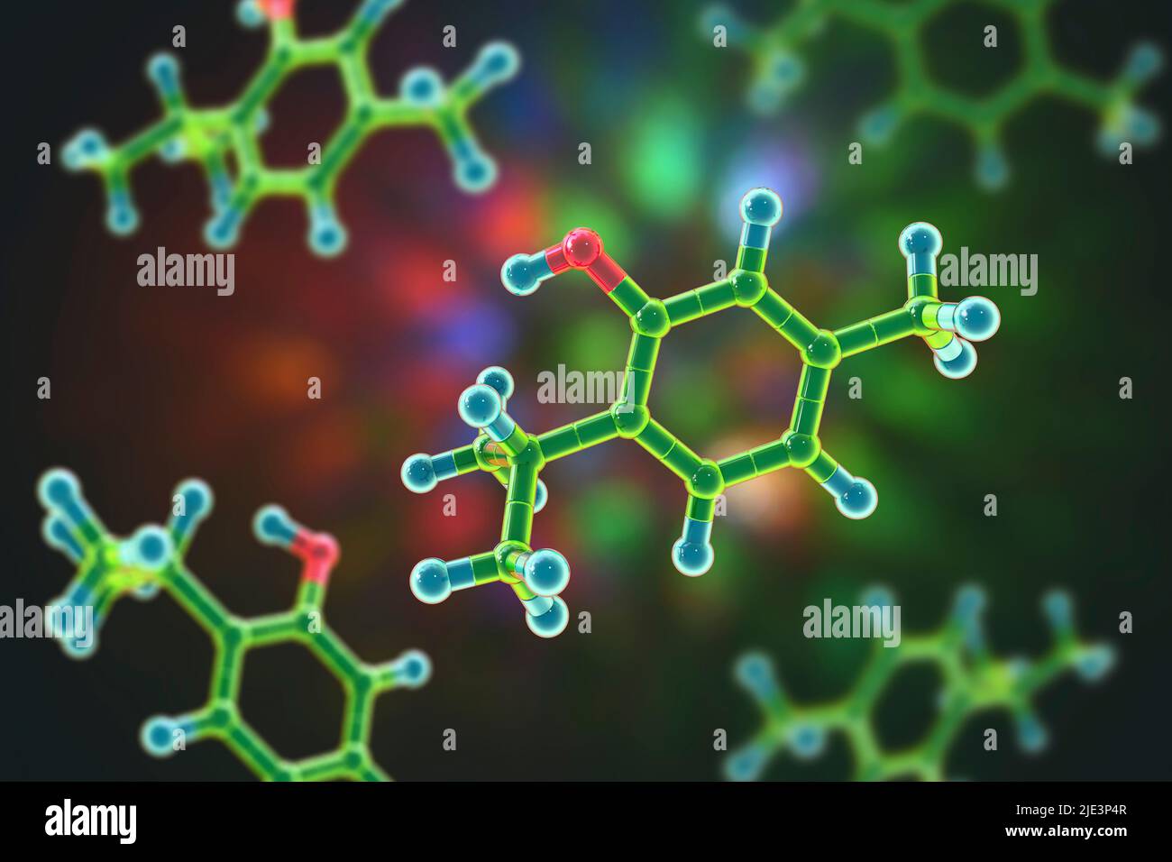 Thymol illustration hi-res stock photography and images - Alamy