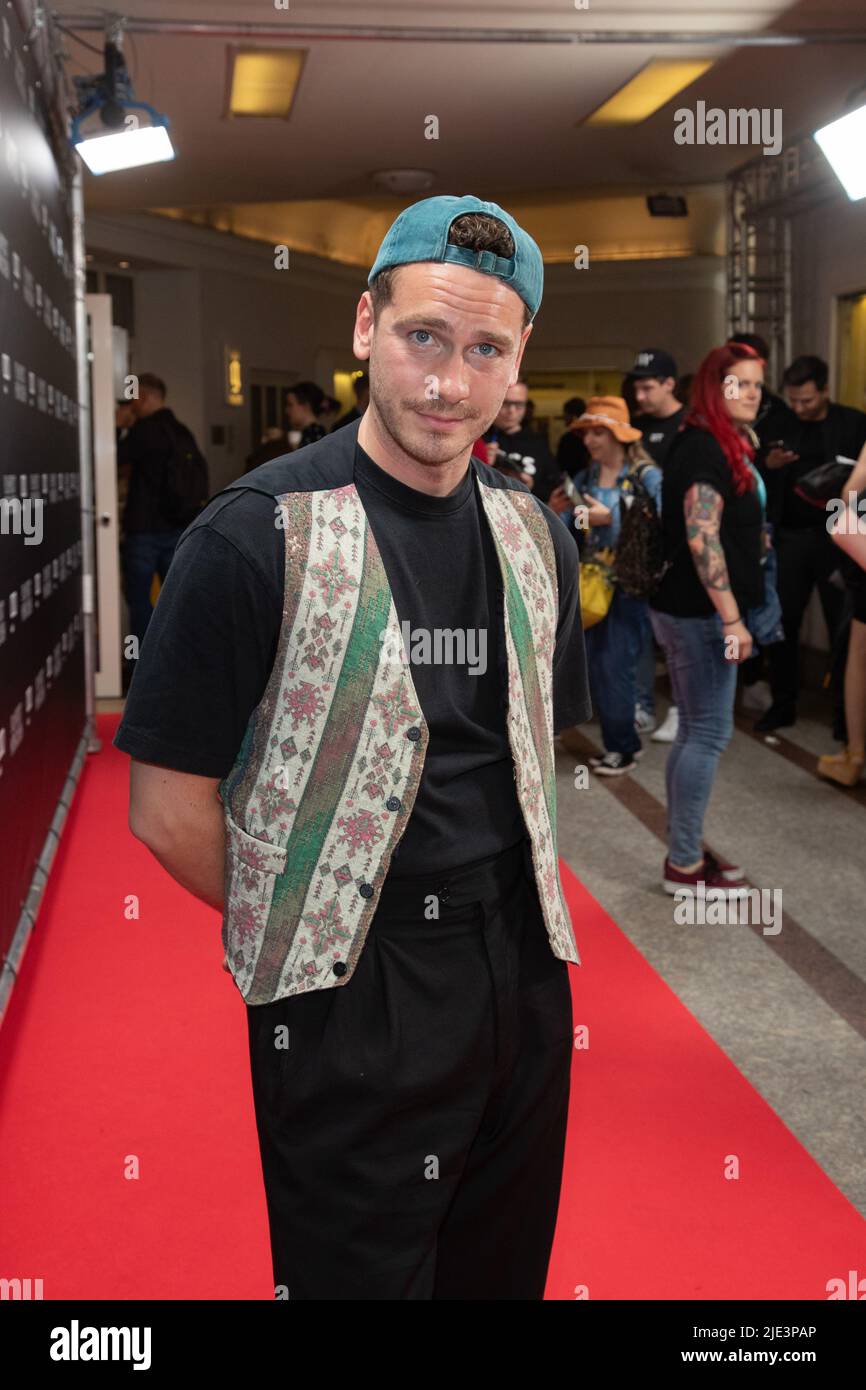 June 24, 2022, Munich, Bavaria, Germany: Louis Nitsche at the premiere ...