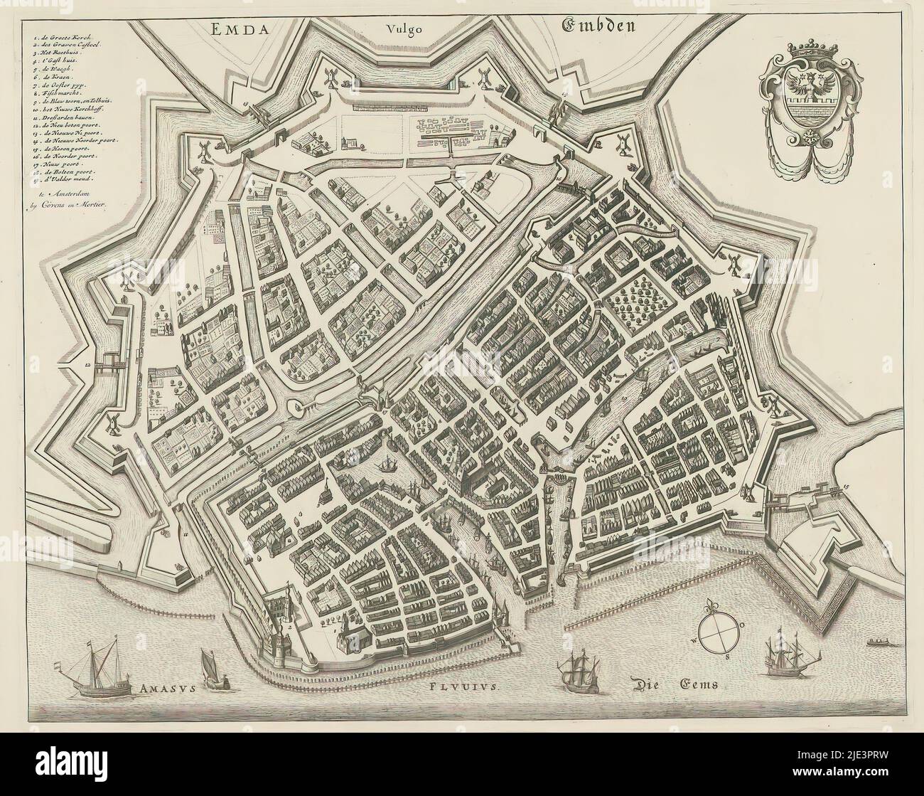 Emden map hi-res stock photography and images - Alamy