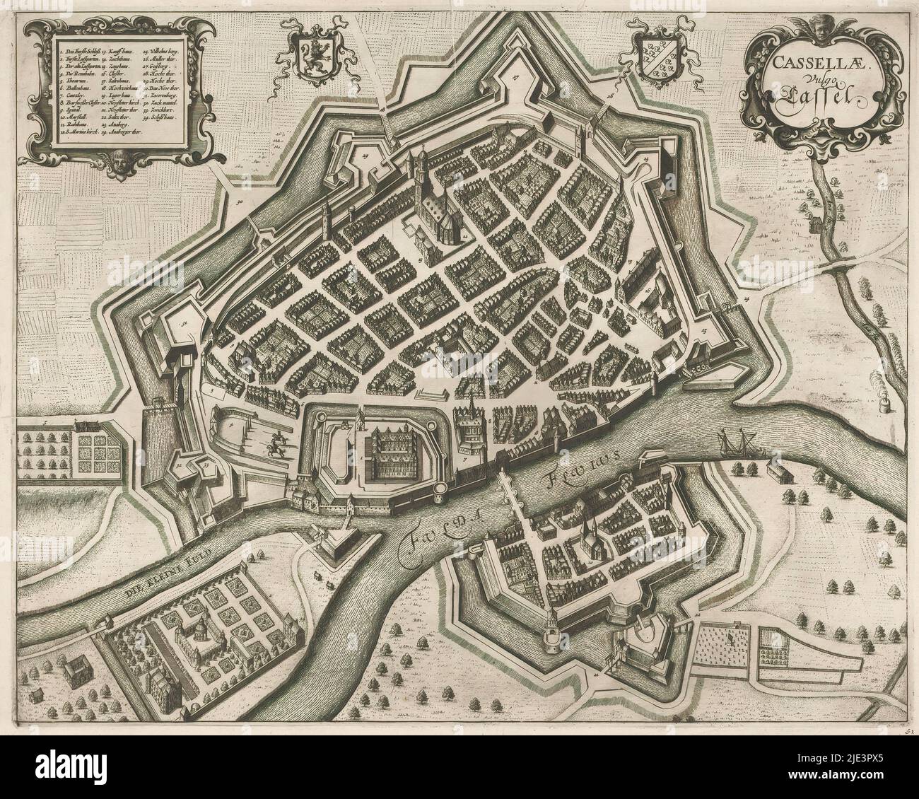 Hesse Cassel Germany Map