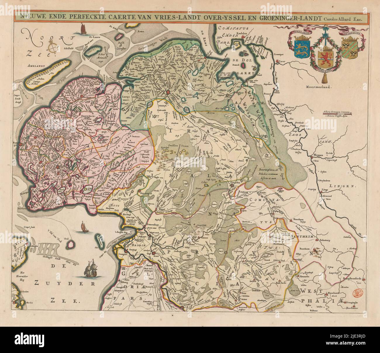 1691 map hi-res stock photography and images - Alamy