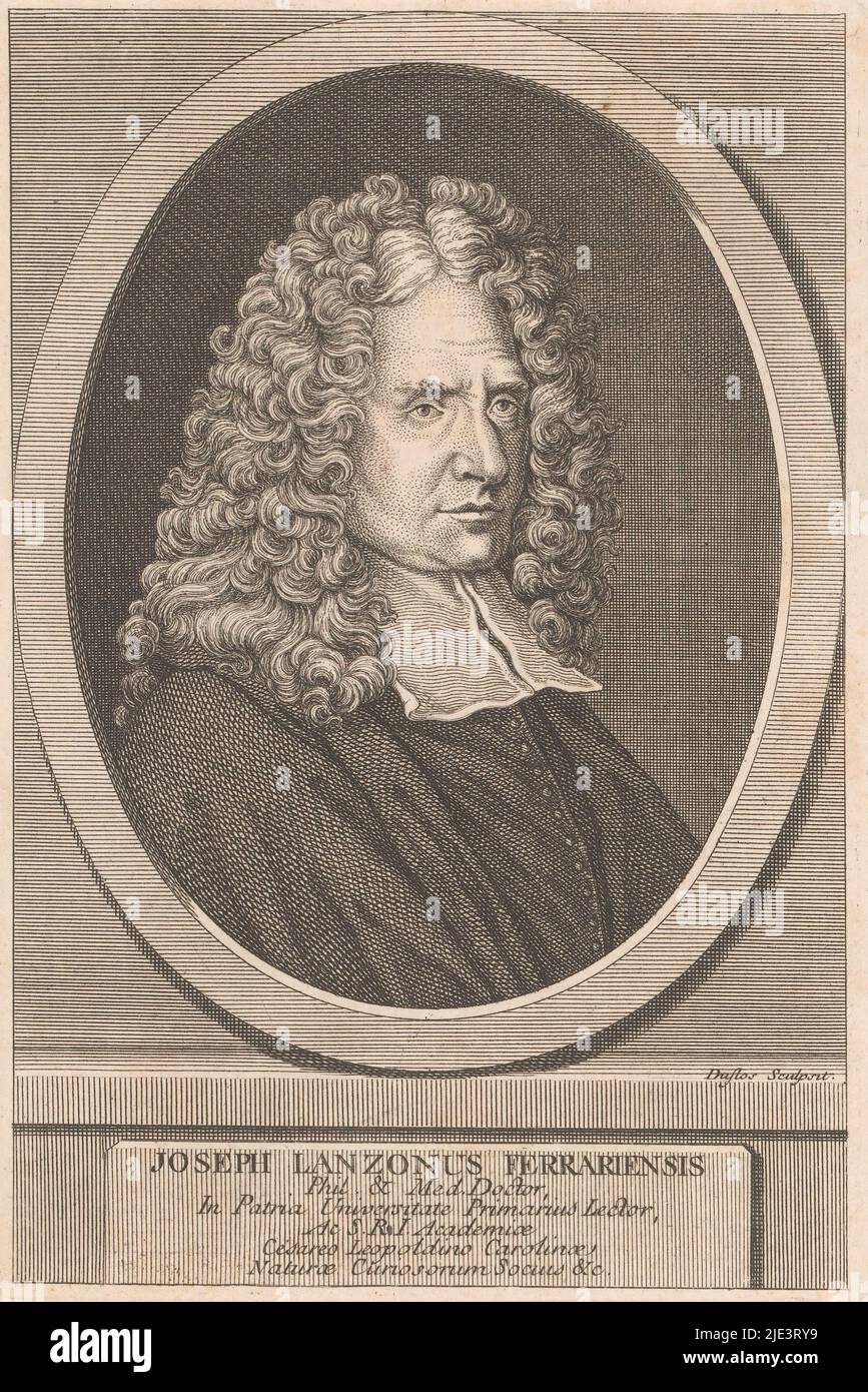 Giuseppe lanzoni joseph lanzonus ferrariensis hi-res stock photography ...