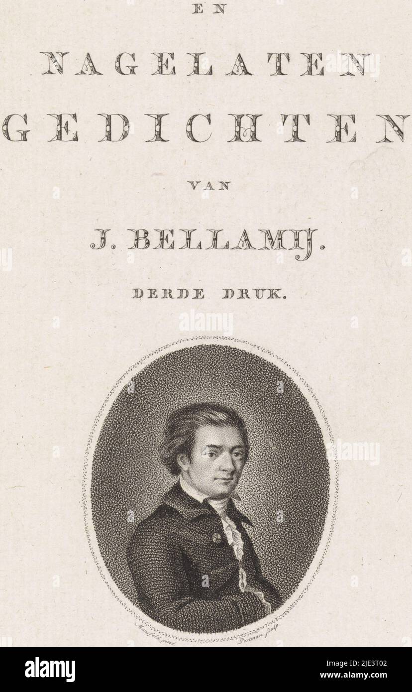 Jacobus bellamy title page hi-res stock photography and images - Alamy