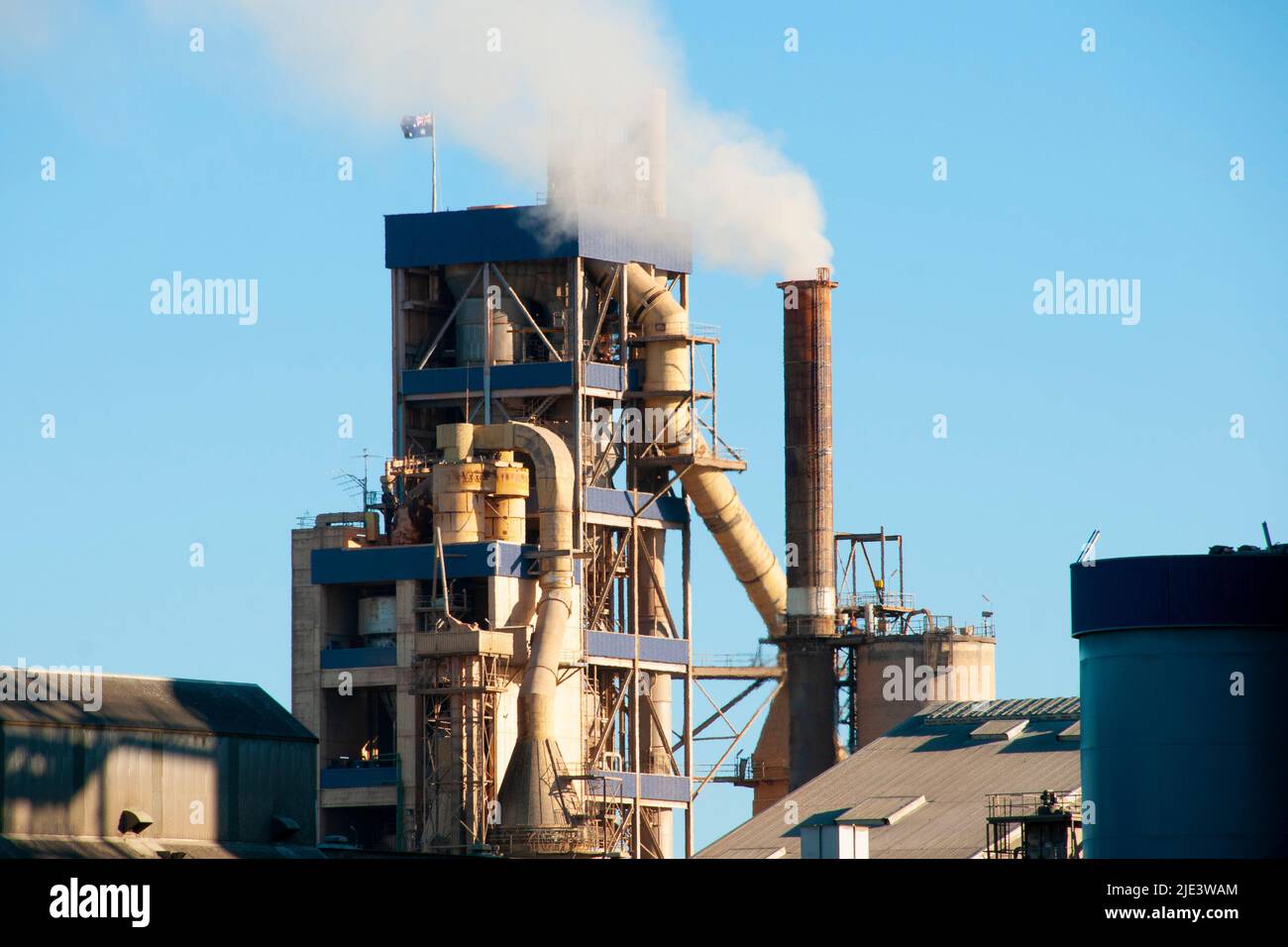 Cement Factory - Port Adelaide - Australia Stock Photo - Alamy