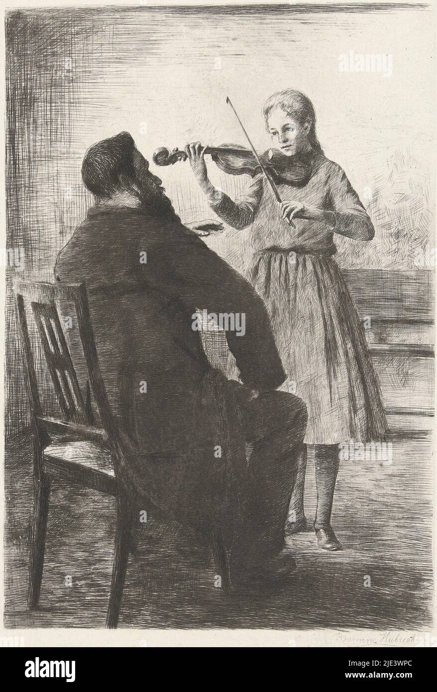 Girl playing violin left hi-res stock photography and images - Alamy