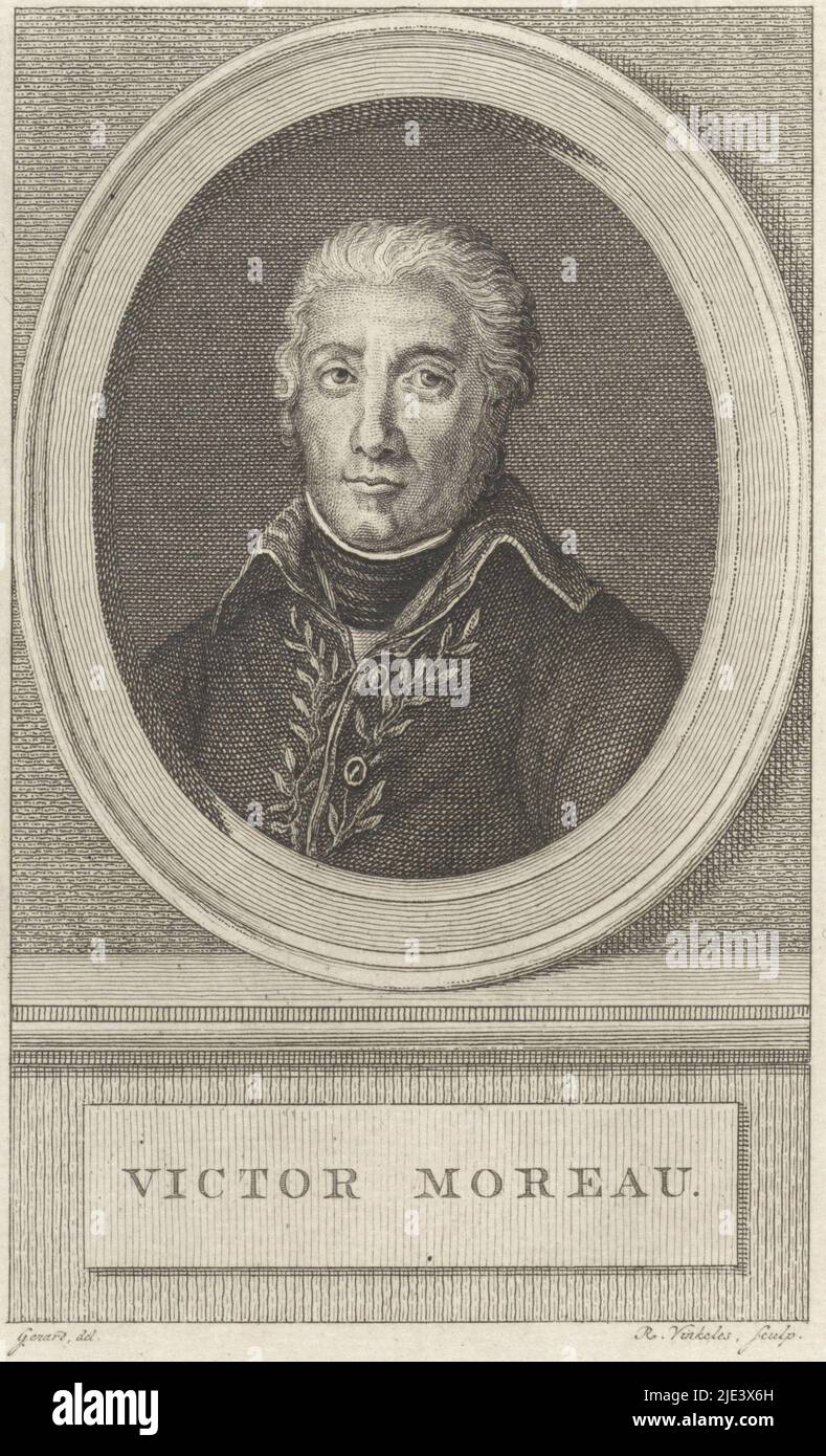 French revolutionary general jean victor marie moreau hi-res stock ...
