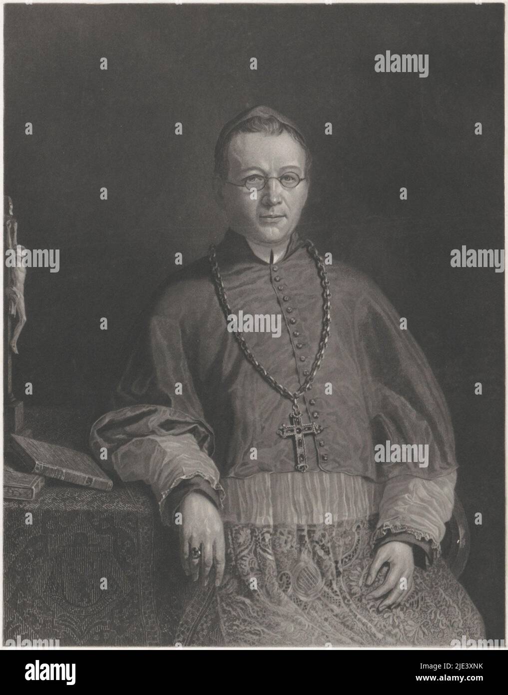 Portrait of Franciscus Jacobus van Vree, Bishop of Haarlem, Dirk ...