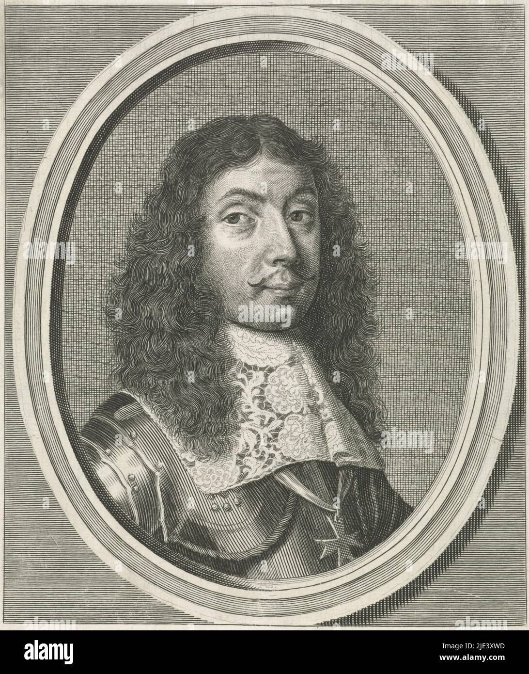 Portrait of Franz Augustin Count of Waldstein, Cornelis Meyssens, 1670 ...