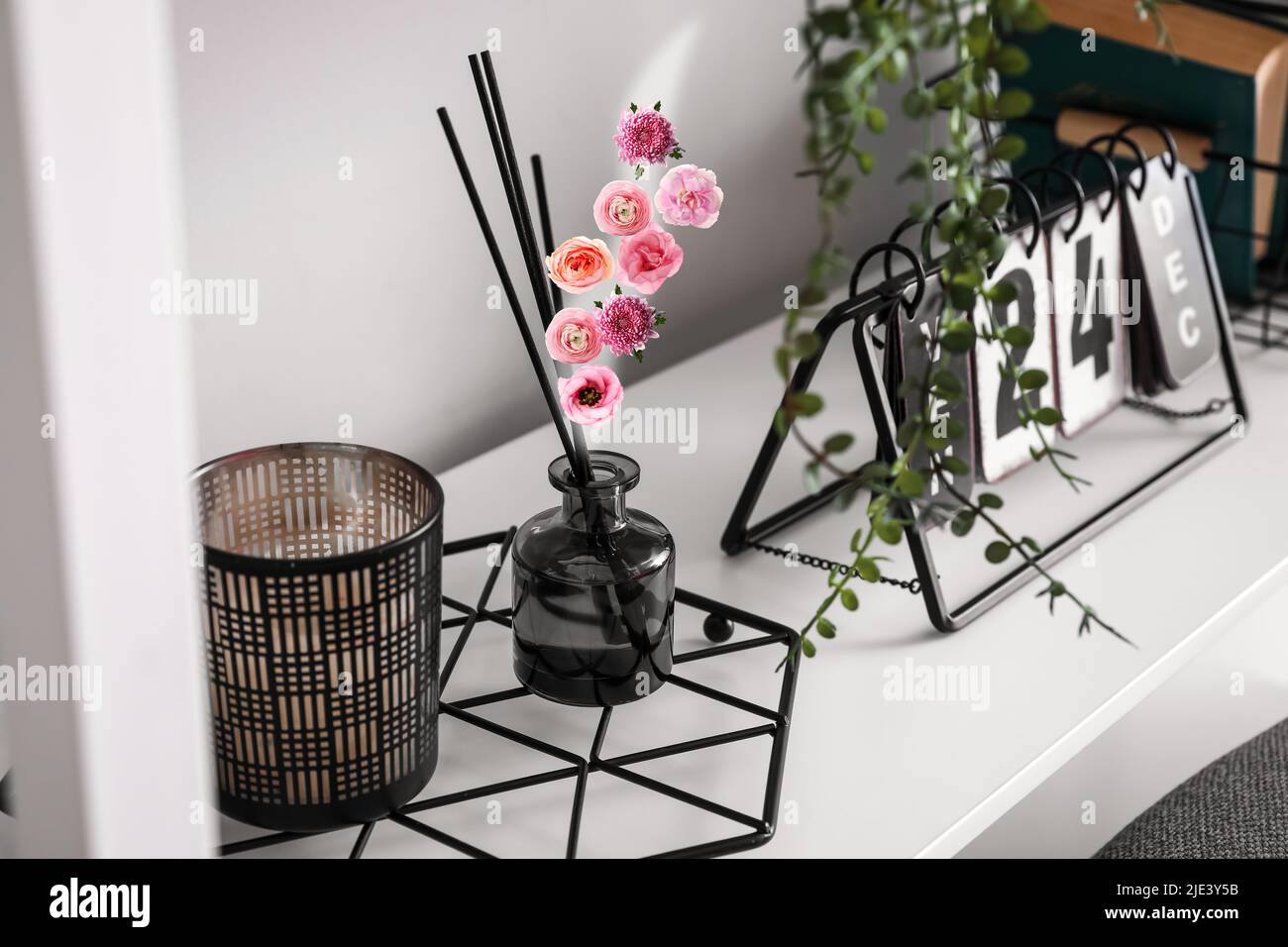 Reed diffuser in room rose hi-res stock photography and images - Alamy