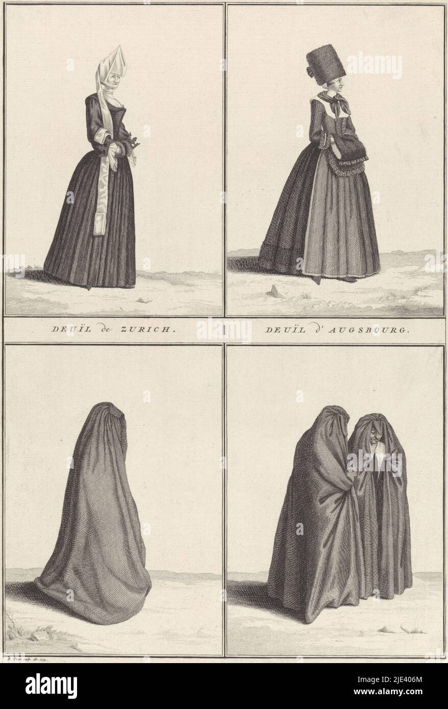 Various mourning costumes hi-res stock photography and images - Alamy