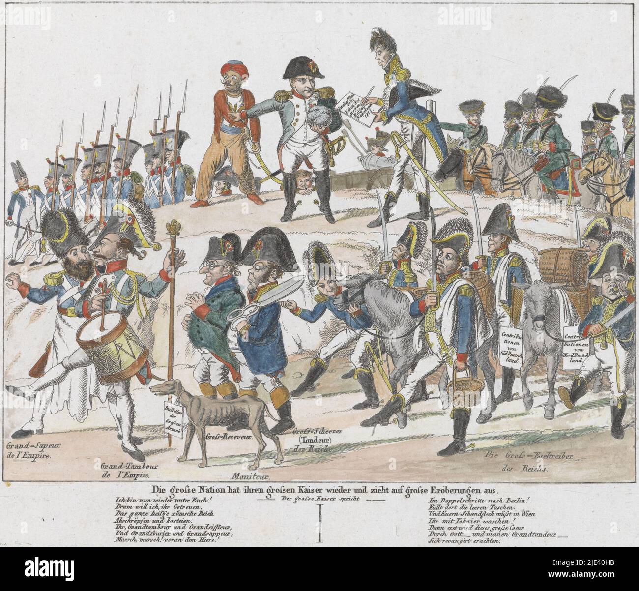 Napoleons mameluk bodyguard roustam raza draws hi-res stock photography ...