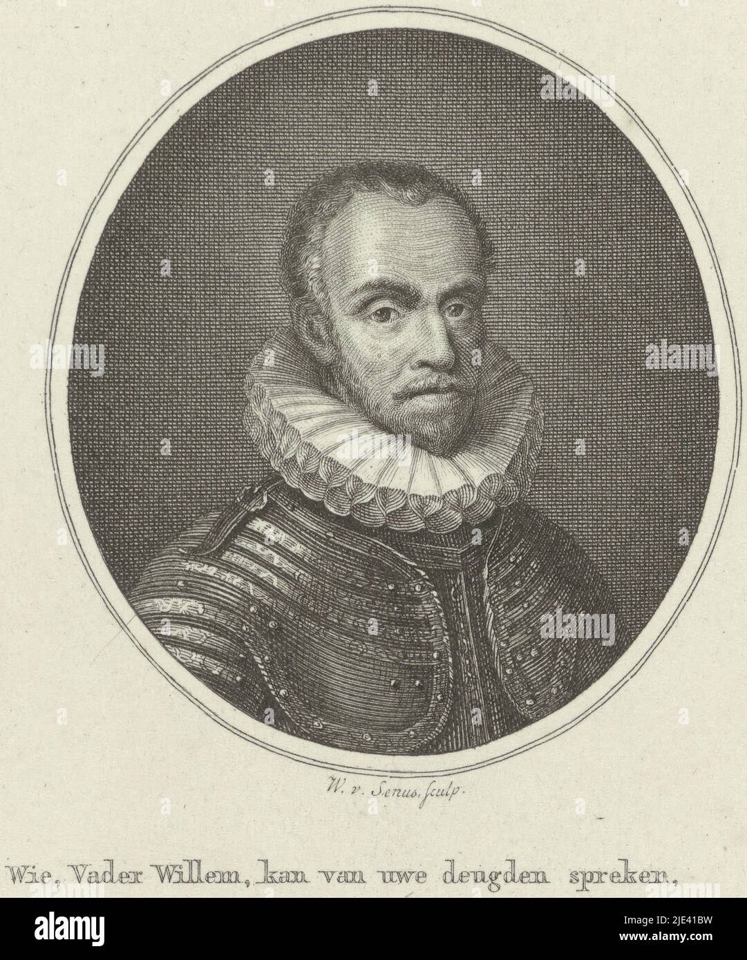 Portrait of William I, Prince of Orange, William of Senus, c. 1787 ...