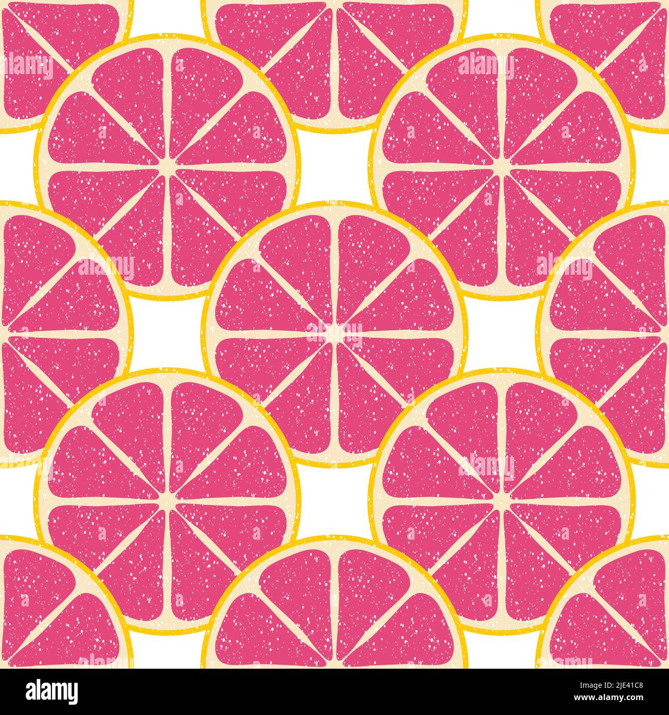 Summer citrus seamless grapefruit pattern for fabrics and textiles and ...
