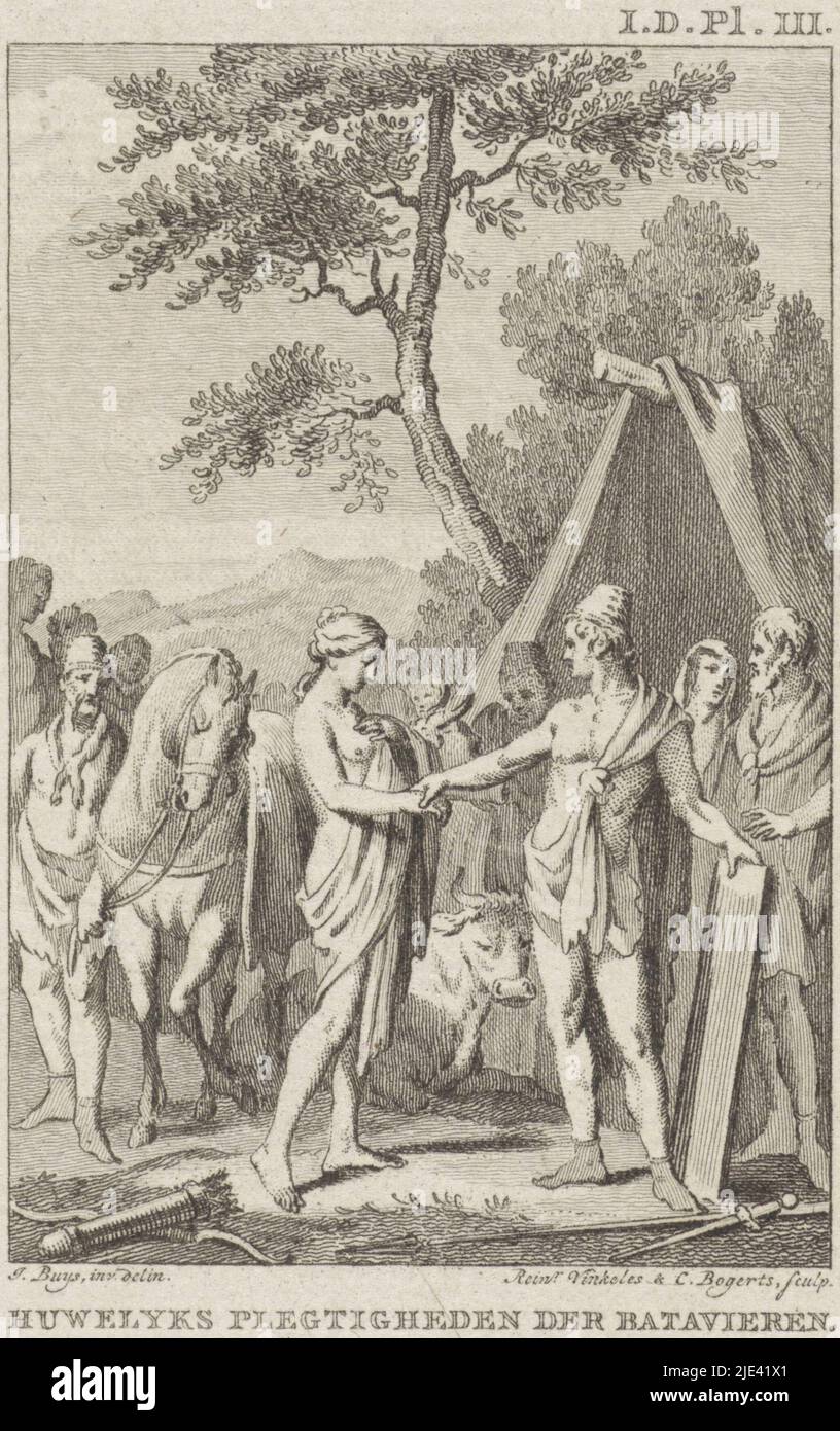 Huwelyks plegtigheden der batavieren hi-res stock photography and ...