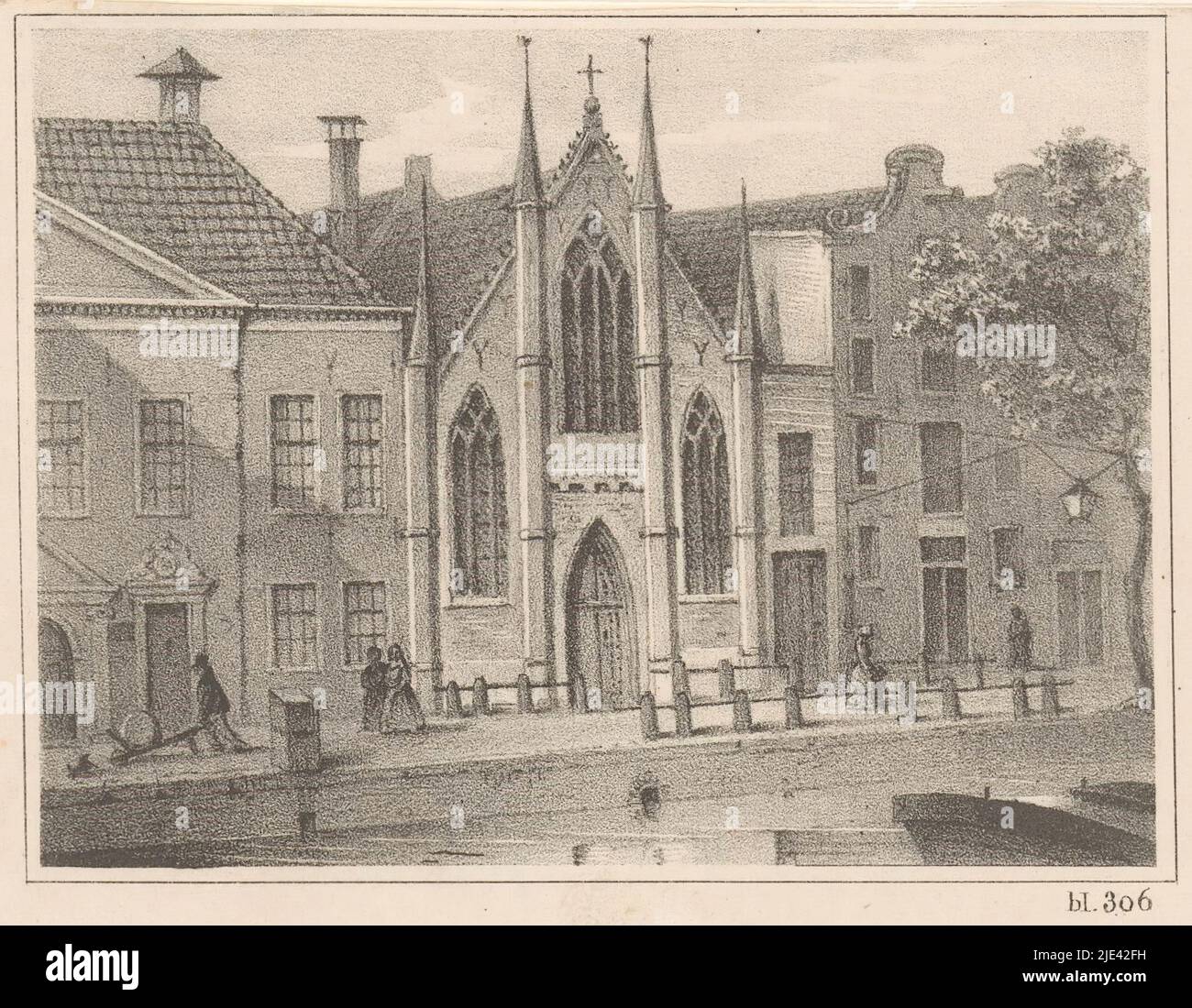 English Episcopal Church, anonymous, 1829 - 1899, The church is located ...