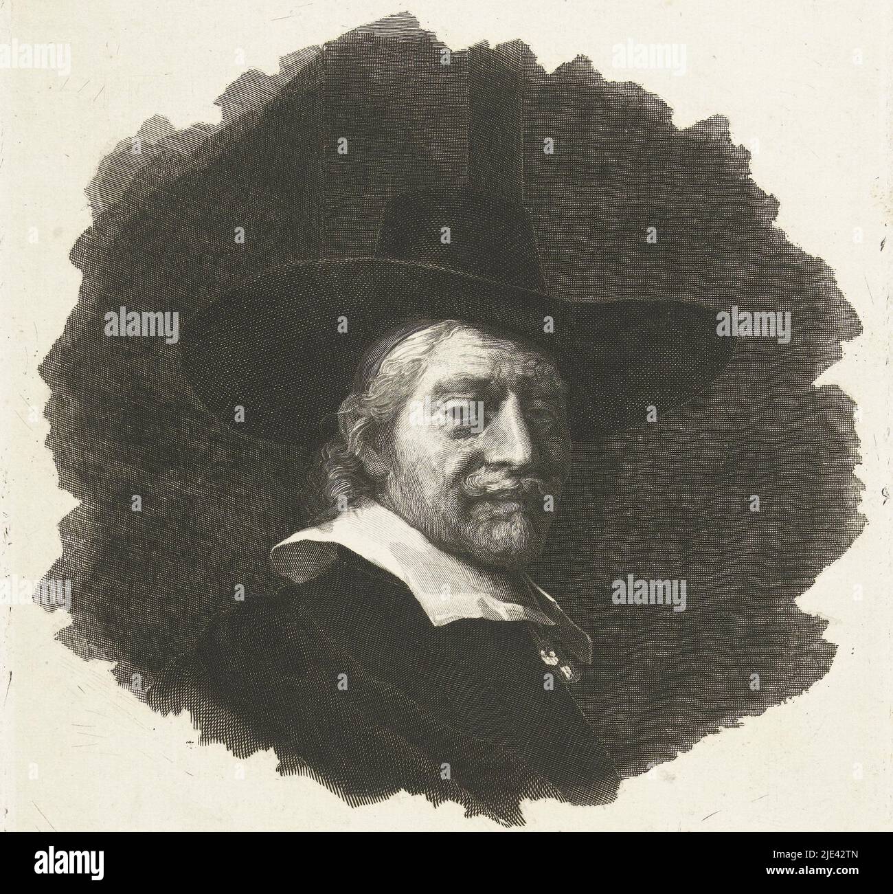Portrait of a stable master, Henricus Wilhelmus Couwenberg, after ...