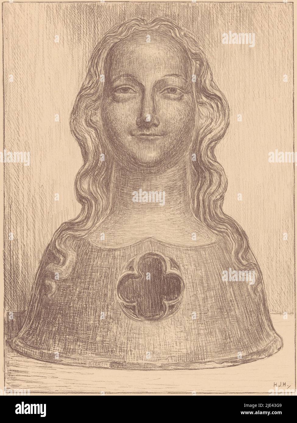 Reliquary bust of one of Saint Ursula's virgins, Hendrik Johannes ...