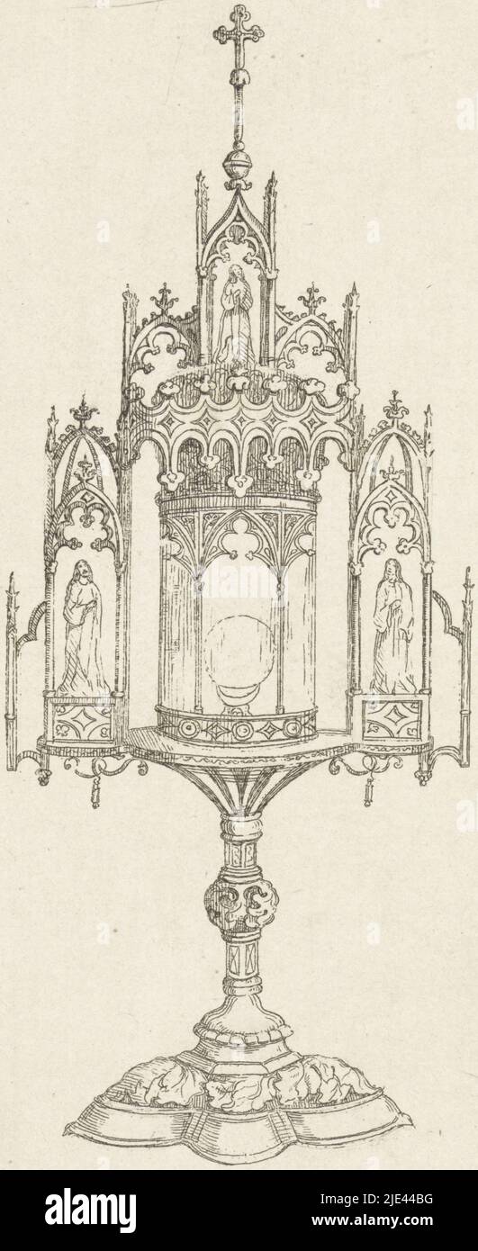 Monstrance etching hi-res stock photography and images - Alamy