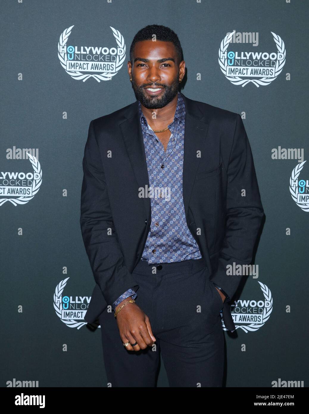 Donny Savage arrives at The Second Annual Hollywood Unlocked Impact ...