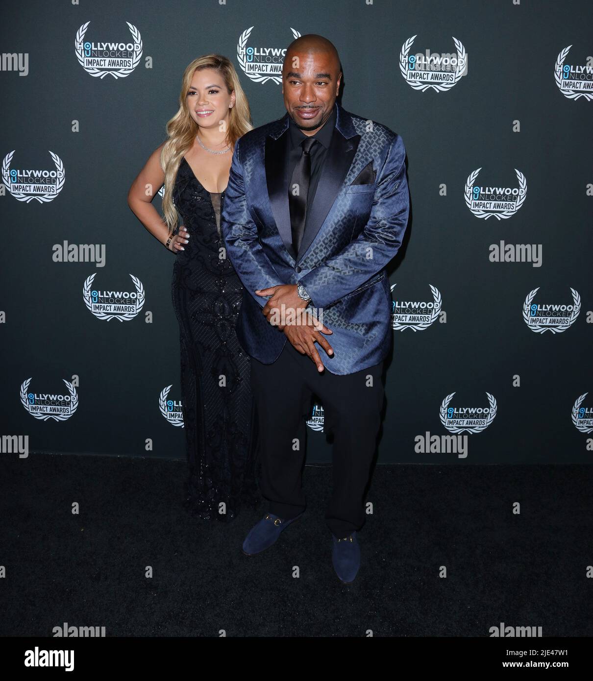 Nore arrives at The Second Annual Hollywood Unlocked Impact Awards held ...