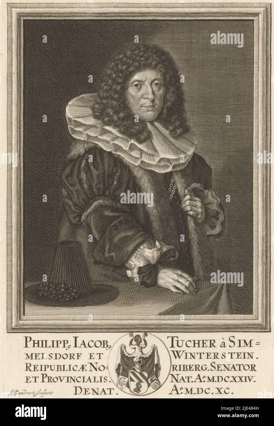 Philipp jacob tucher von simmelsdorf hi-res stock photography and ...