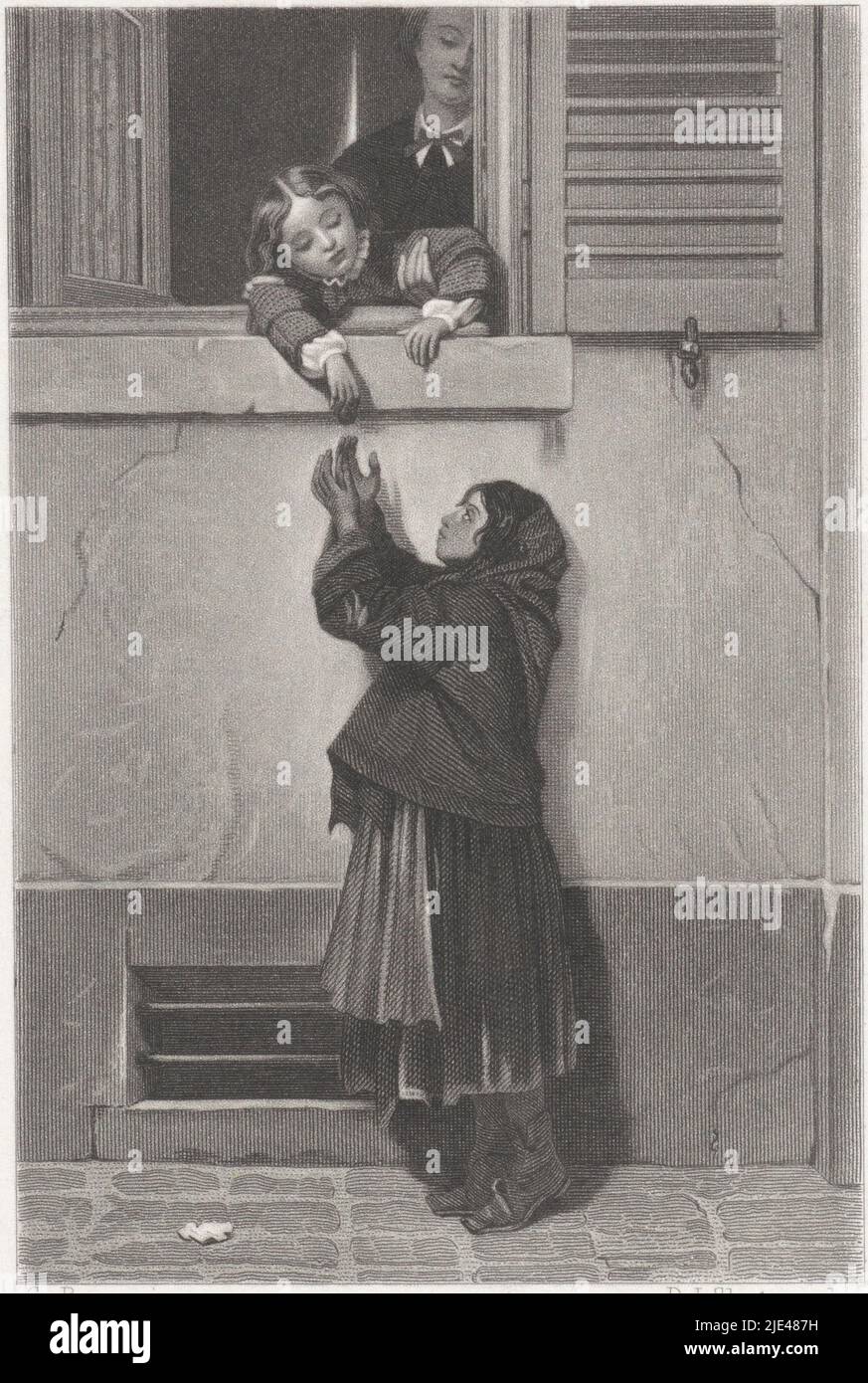 Begging children hi-res stock photography and images - Alamy