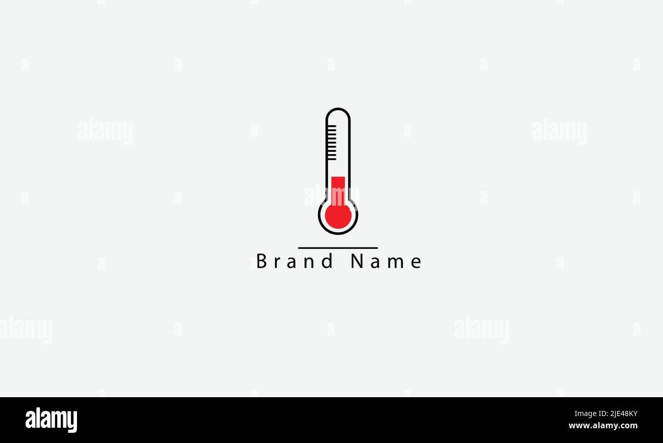 Thermometer line icon outline Stock Vector Images - Alamy