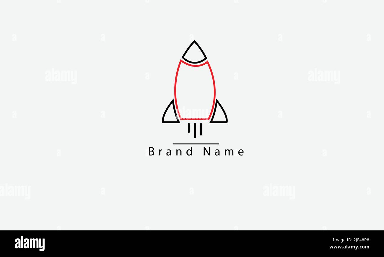 Launch rocket logo icon hi-res stock photography and images - Alamy