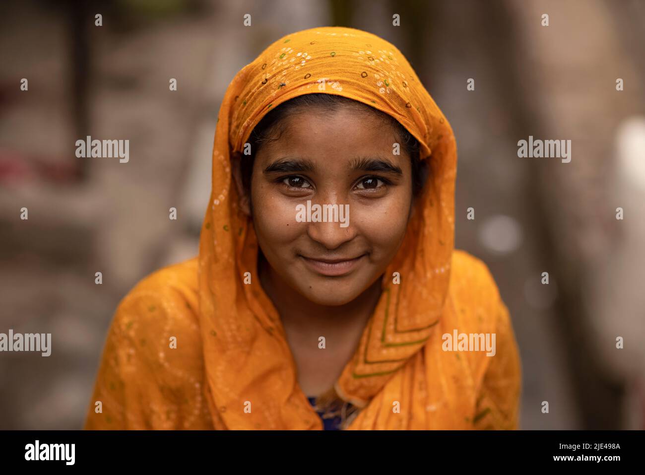 Portrait of a middle class teenage girl smiling. High quality photo ... Portrait of a middle class teenage girl smiling. High quality photo ...