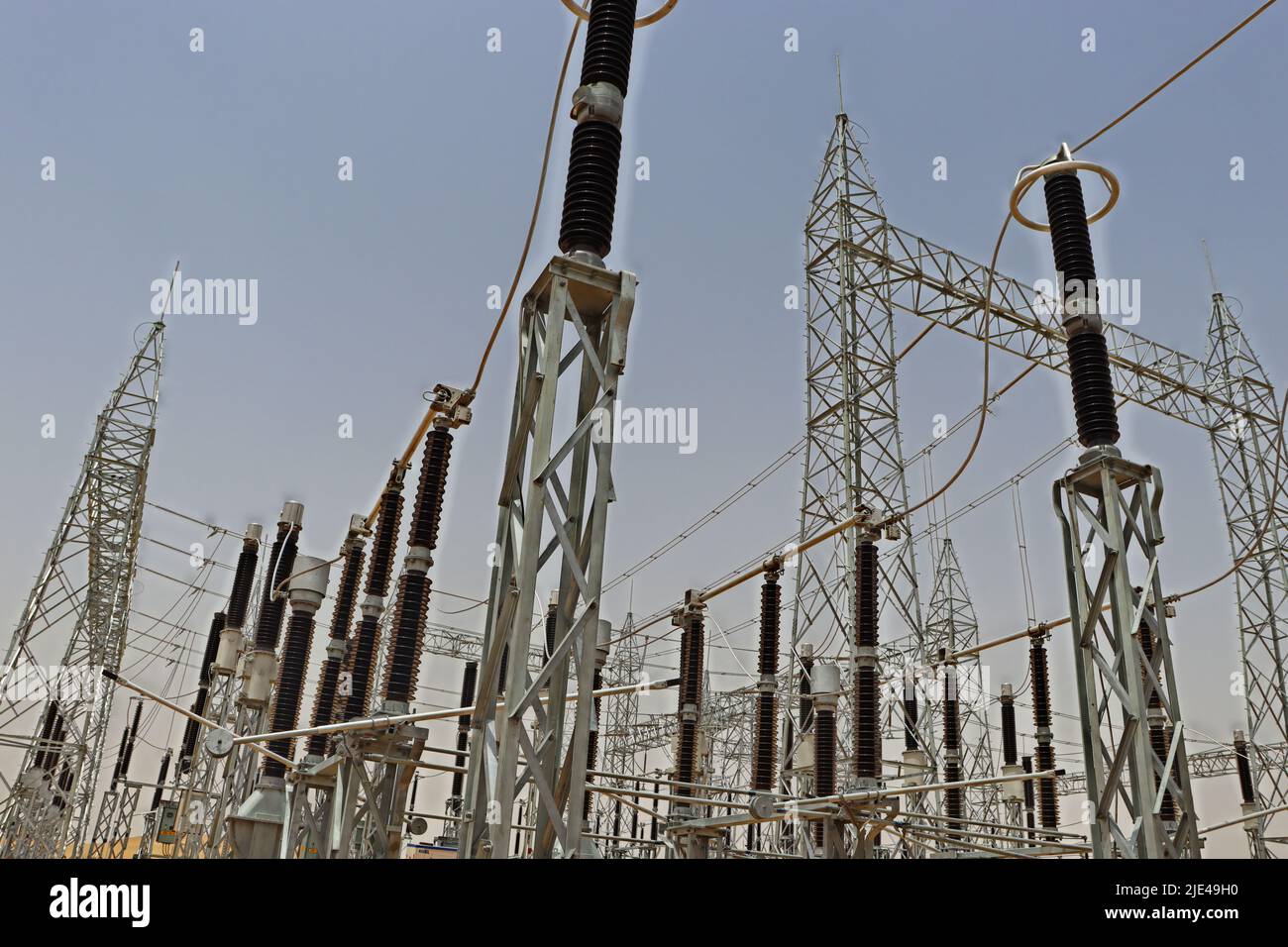 Power plant switchyard protection hi-res stock photography and images ...