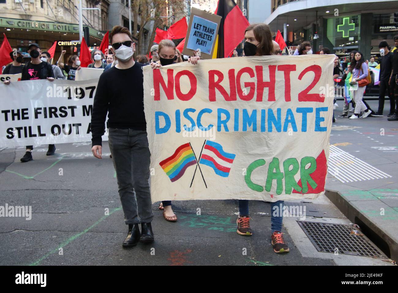 Community action for rainbow rights hi-res stock photography and images ...