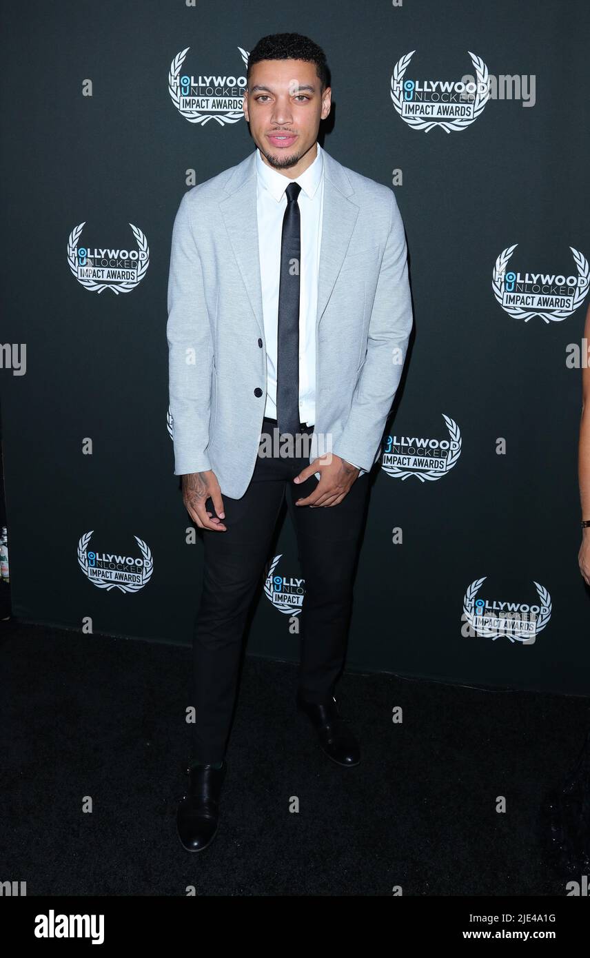 Beverly Hills, USA. 24th June, 2022. Zachary Larson arrives at The ...