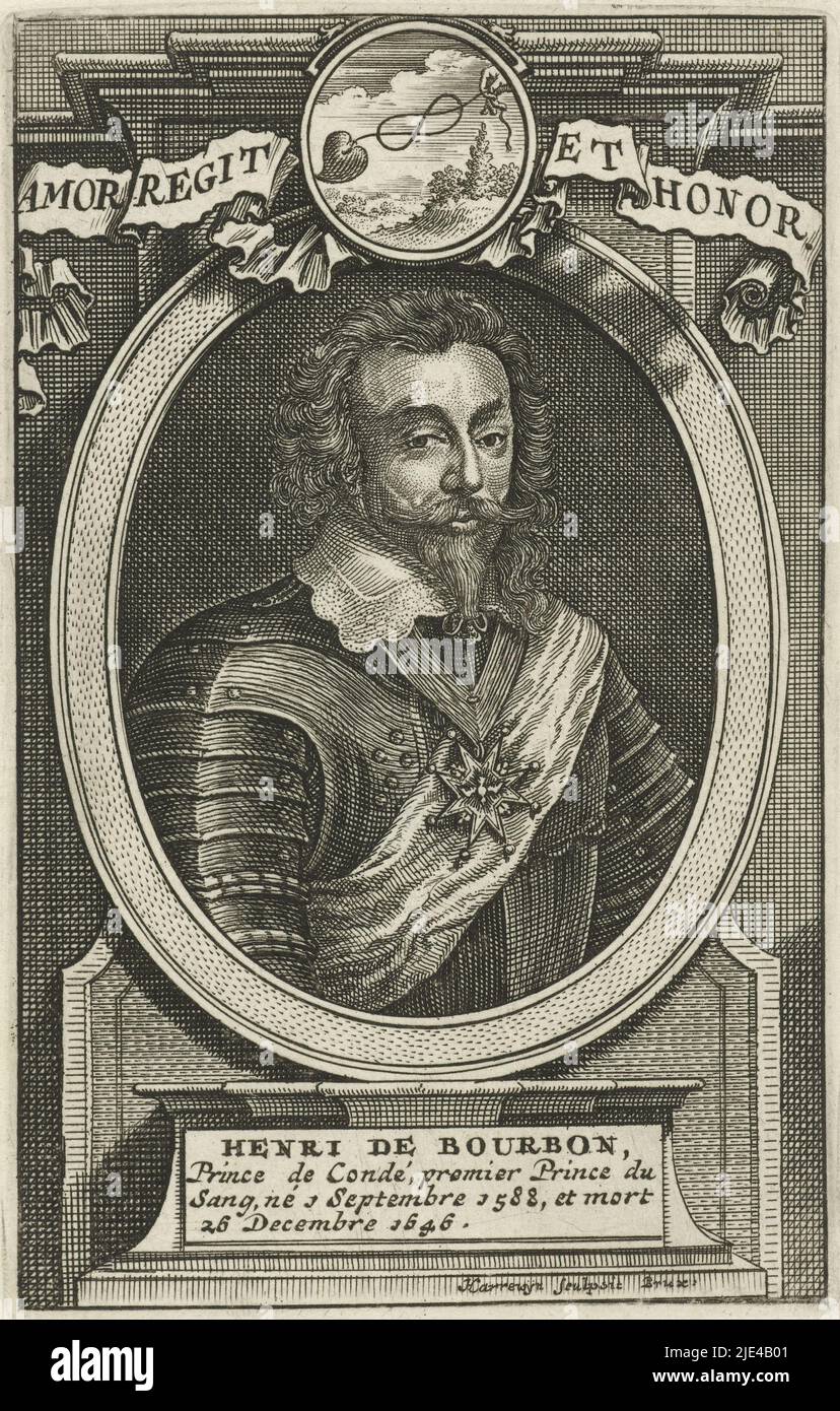 Portrait of François Louis de Bourbon Prince of Condé, Jacobus ...