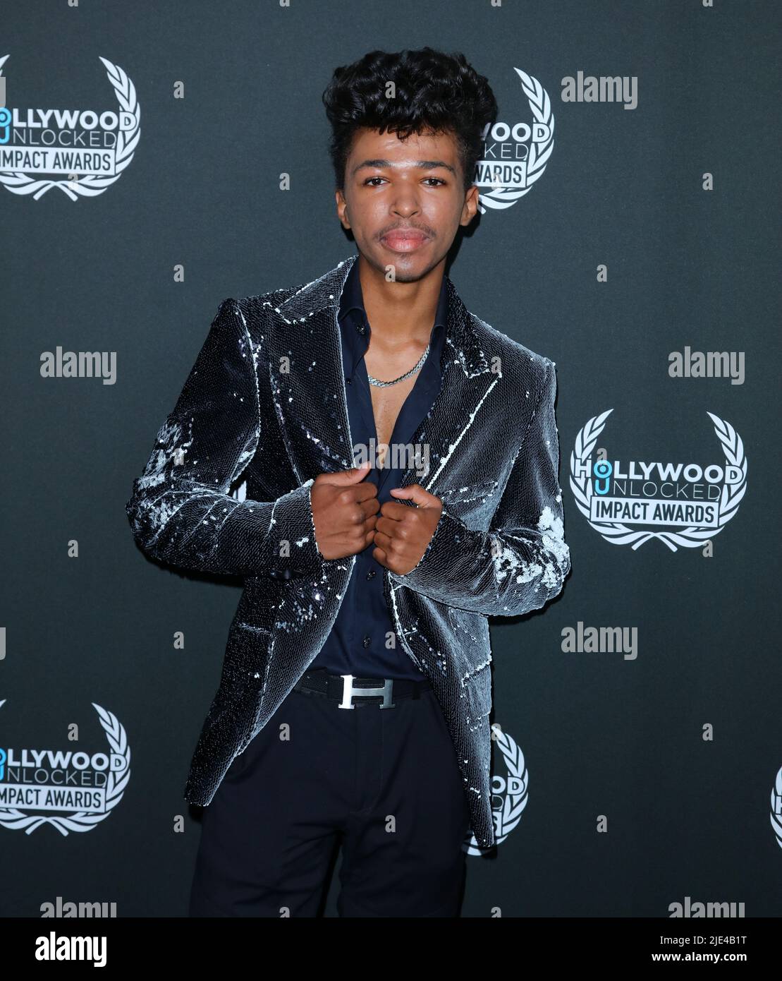 Trace Austin arrives at The Second Annual Hollywood Unlocked Impact ...