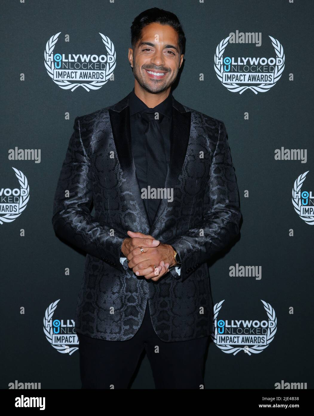 Anthony Bless arrives at The Second Annual Hollywood Unlocked Impact ...