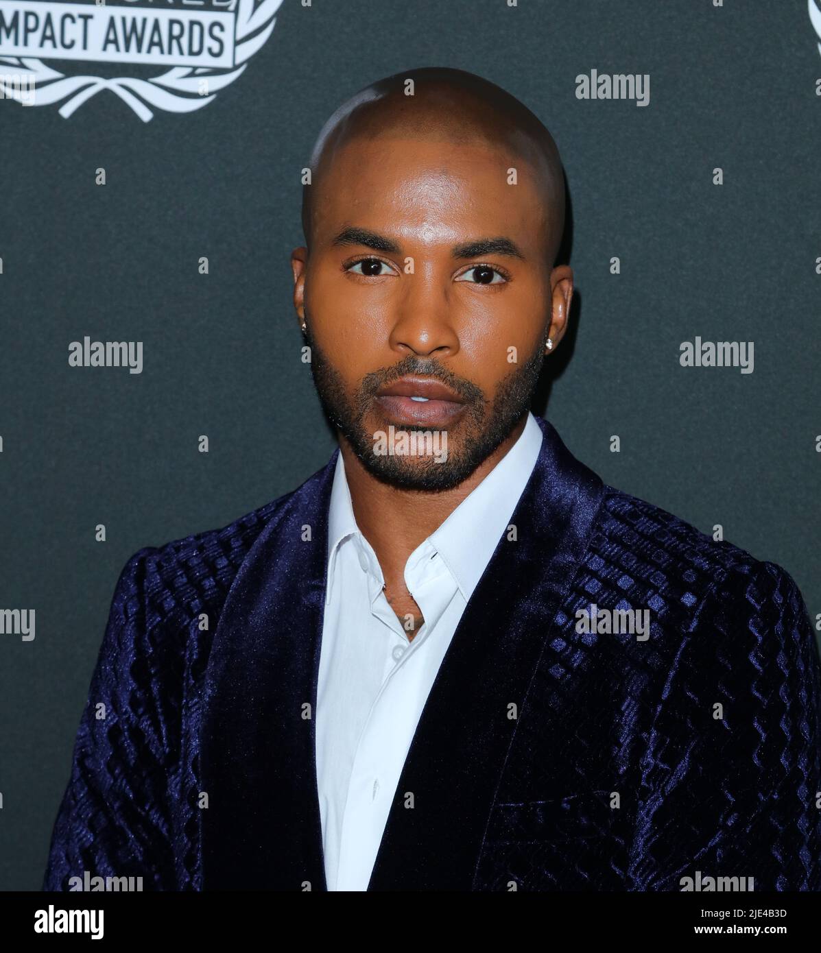 Tevin Baker arrives at The Second Annual Hollywood Unlocked Impact ...