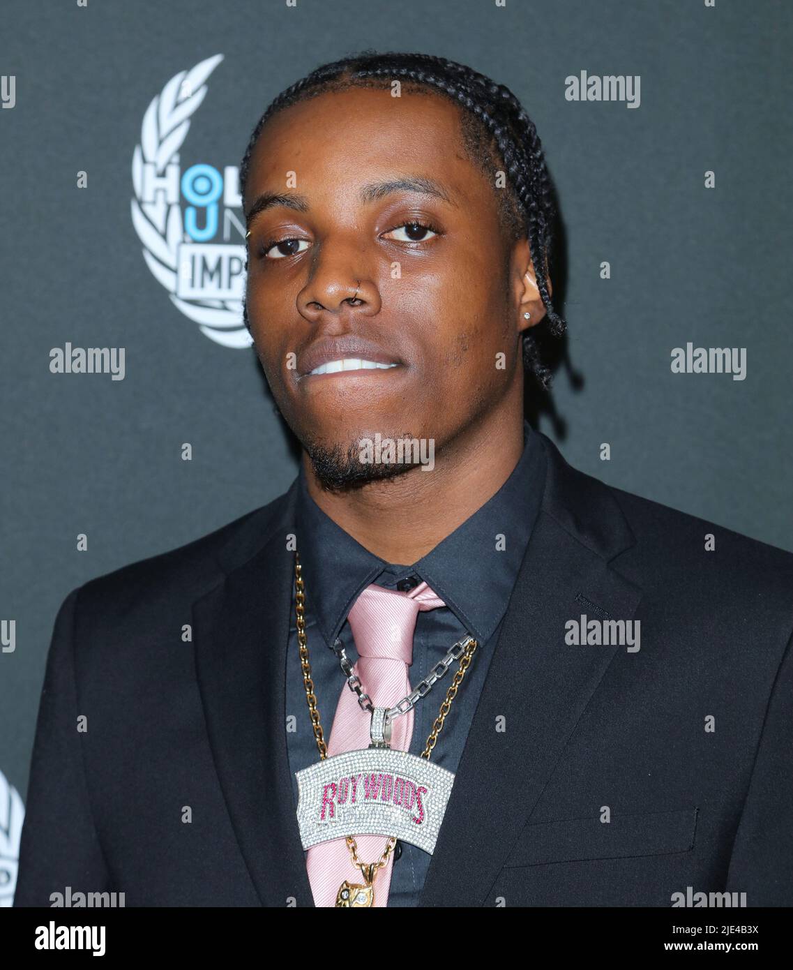 Roy Woods arrives at The Second Annual Hollywood Unlocked Impact Awards ...